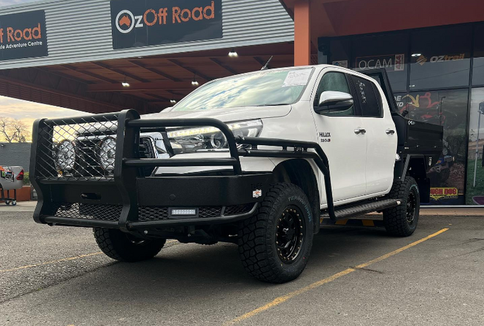 BRUSH BARS AND SIDE STEPS